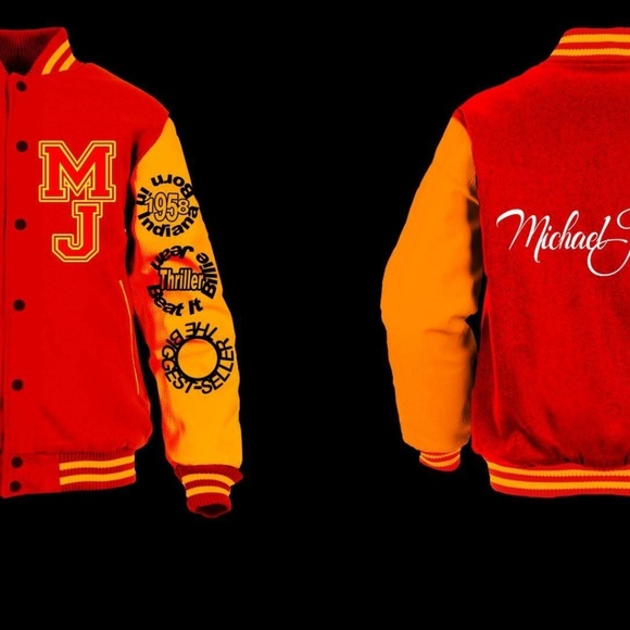 SS Brands | Jackets & Coats | Michael Jackson Lettermen Jackets | Poshmark